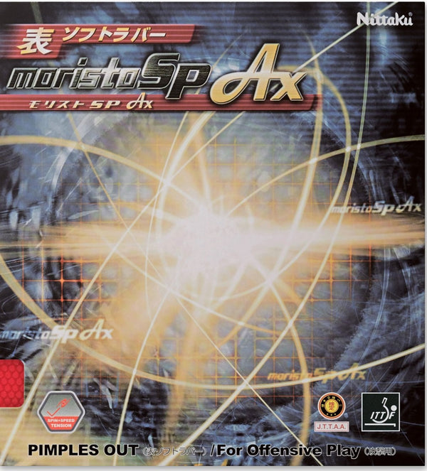 Nittaku Moristo SP AX Short Pips Out Rubber – My Table Tennis Club