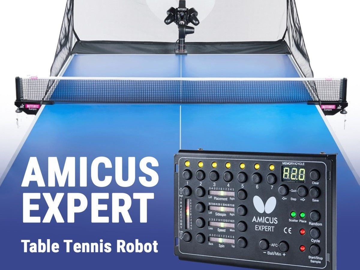 Butterfly Amicus Expert Table Tennis Robot – My Table Tennis Club